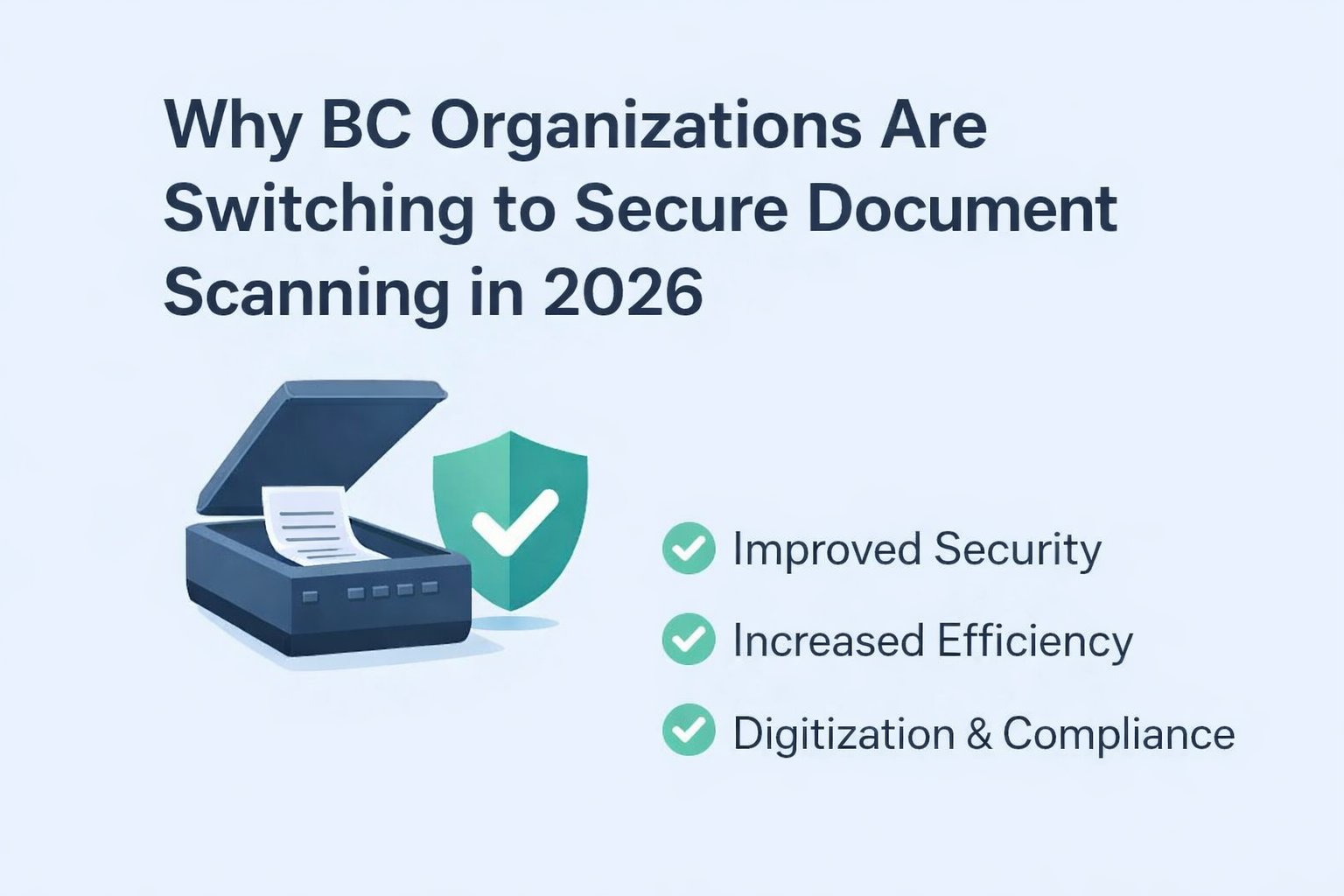 Secure Document Scanning in BC: Why Organizations Switch