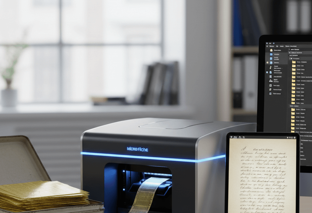 Microfiche & Microfilm Conversion in BC: Preserve Records Digitally