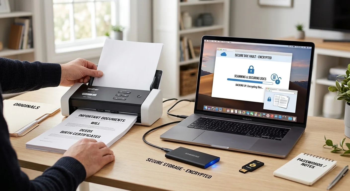 How to Securely Store Digital Copies of Important Documents